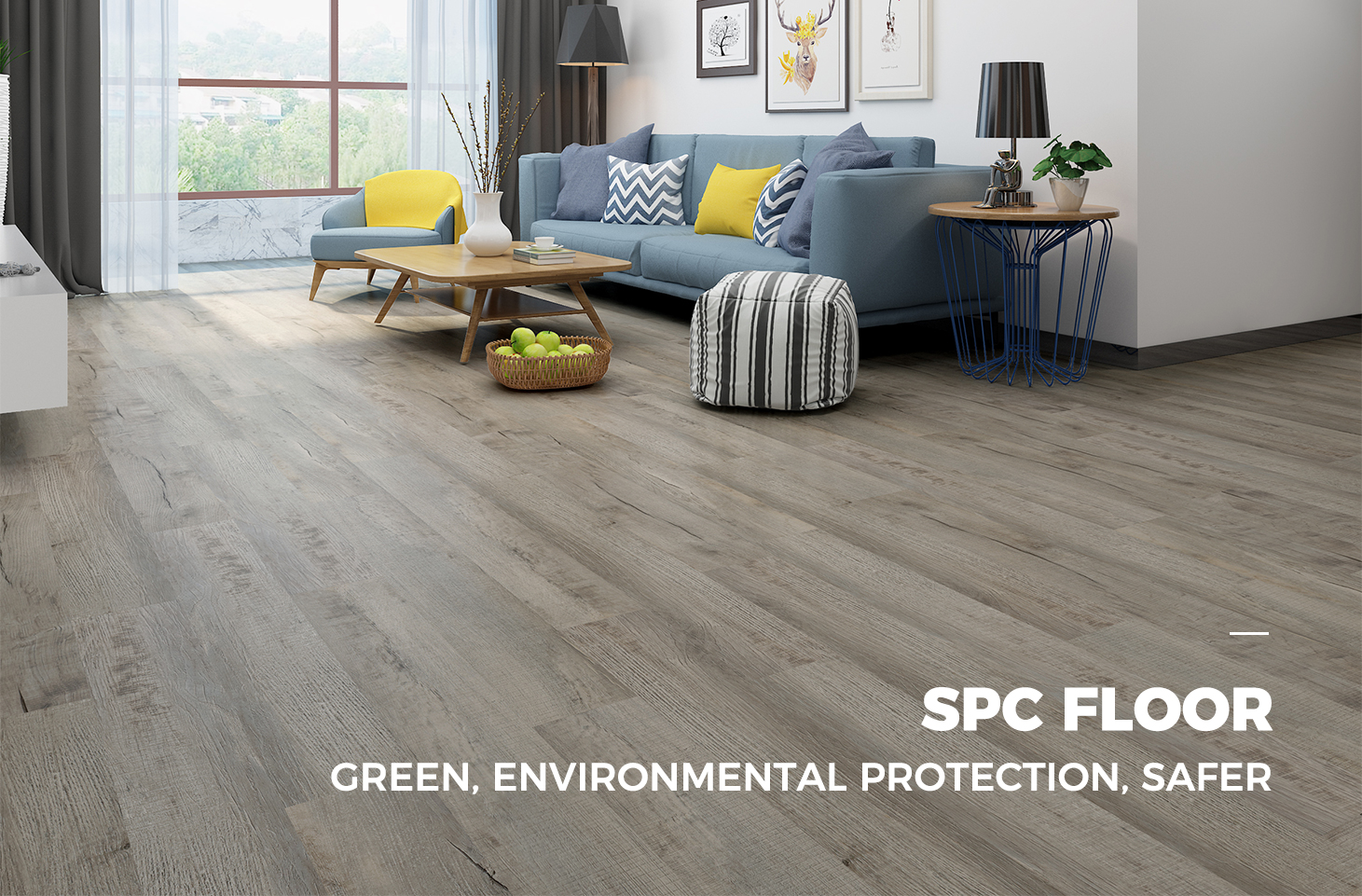 6mm SPC Flooring AW8101-10 - n ANYWAY FLOOR